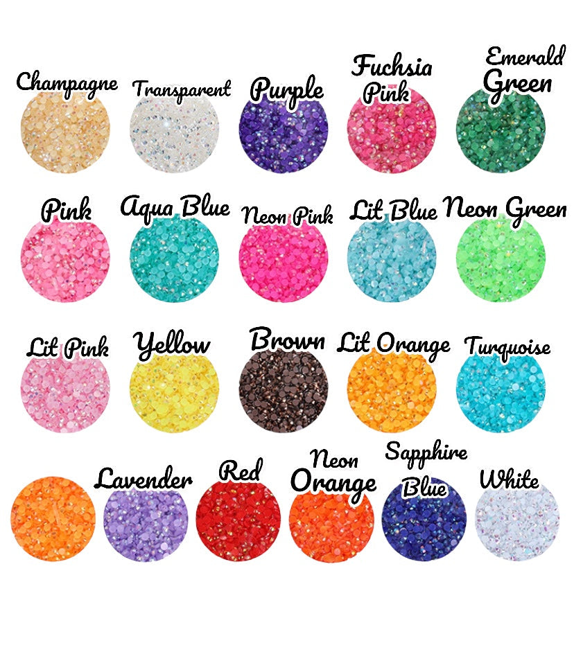 Rhinestone and ribbon supplies/ crafting supplies – Roxy Bling